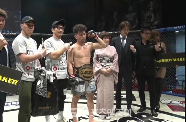 Minami Yunosuke, 박성준 판정으로 잡고 새로운 '글래디에이터 밴텀급 챔피언' 등극